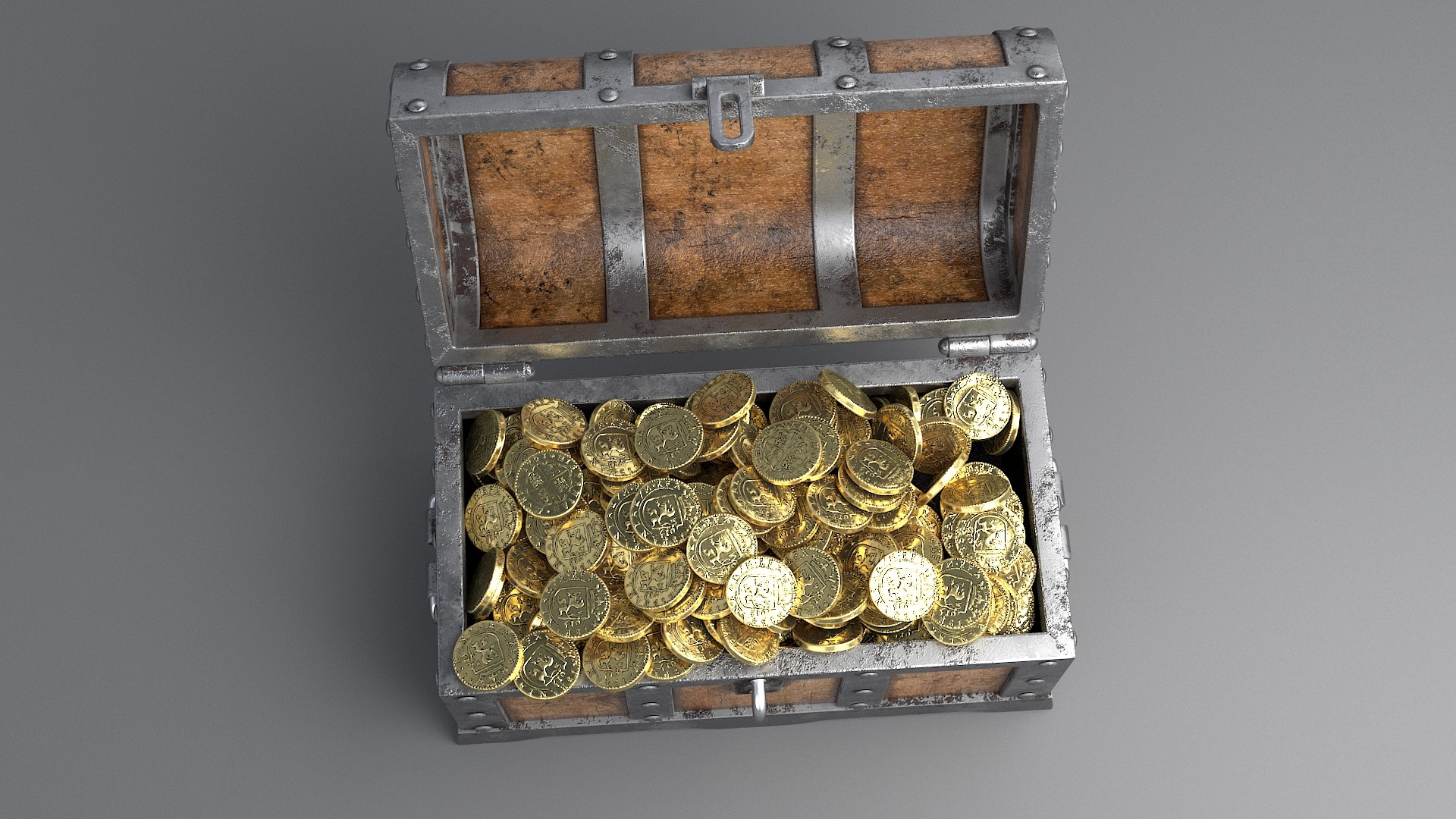 3D Treasure Realistic Model - TurboSquid 1617566