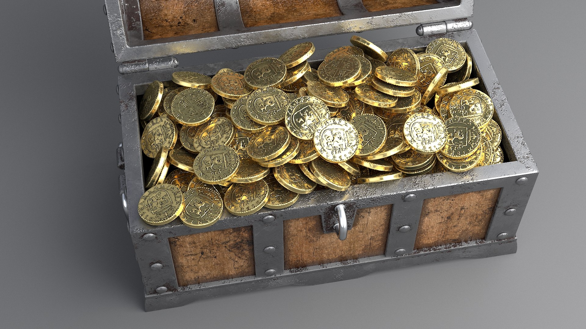 3D Treasure Realistic Model - TurboSquid 1617566