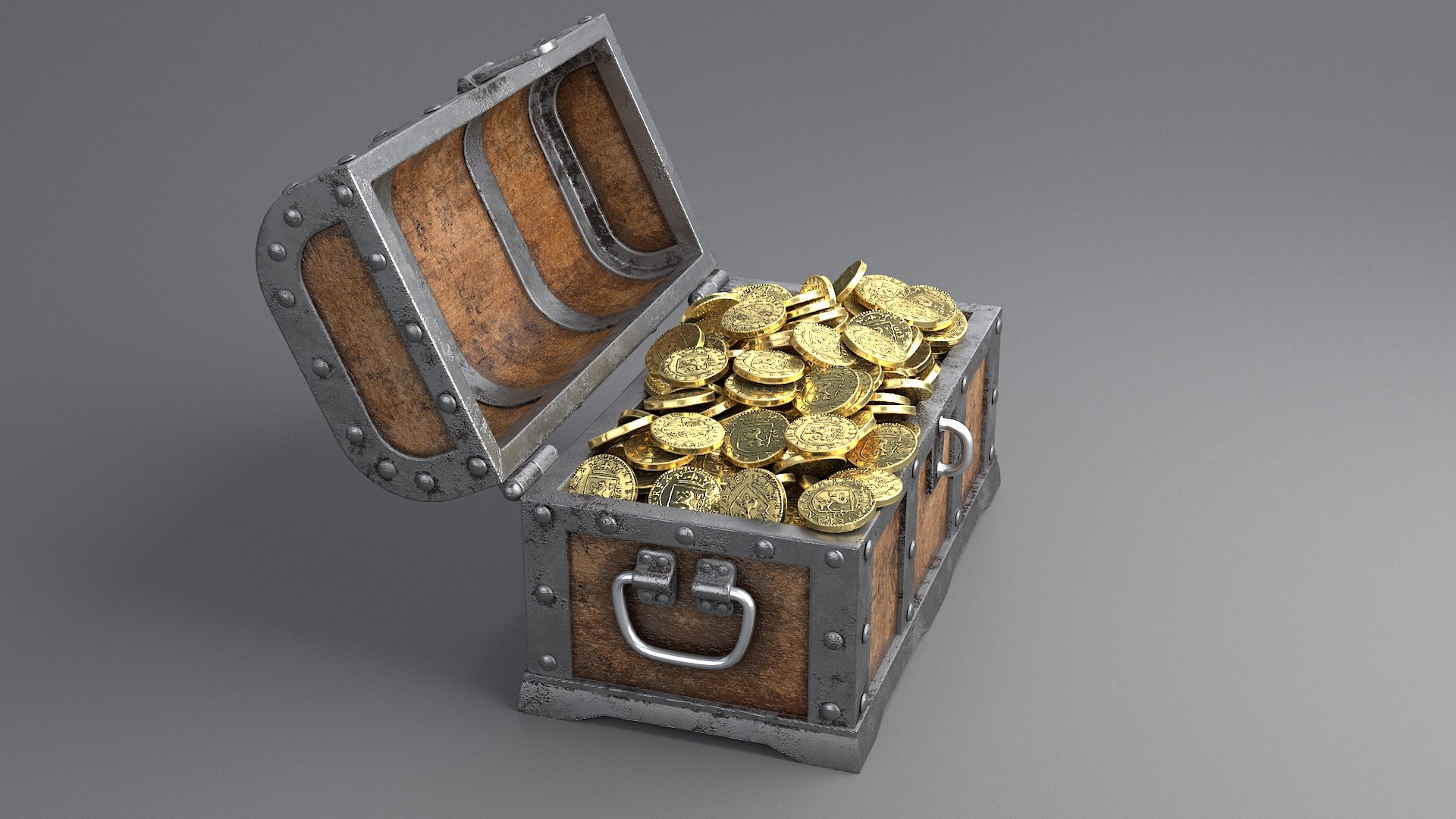 3D Treasure Realistic Model - TurboSquid 1617566