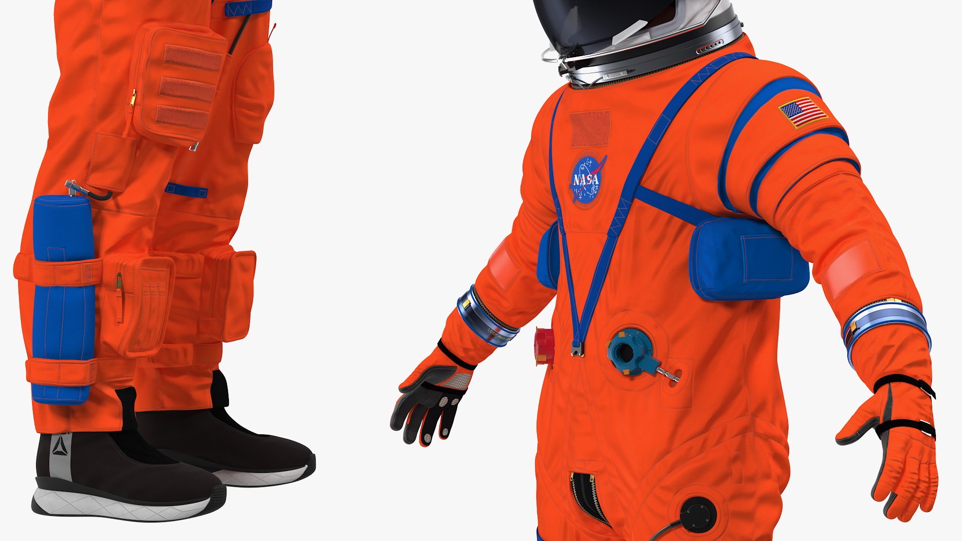 3D nasa ocss astronaut spacesuit - TurboSquid 1580120