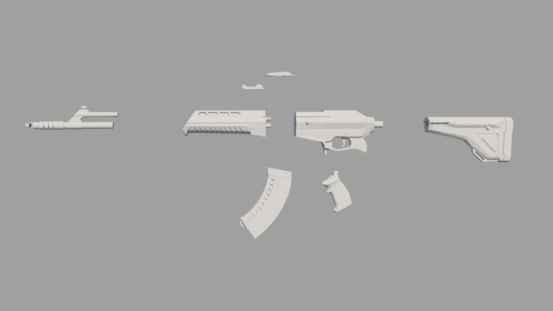 3D Valorant Vandal Printable - TurboSquid 2078951