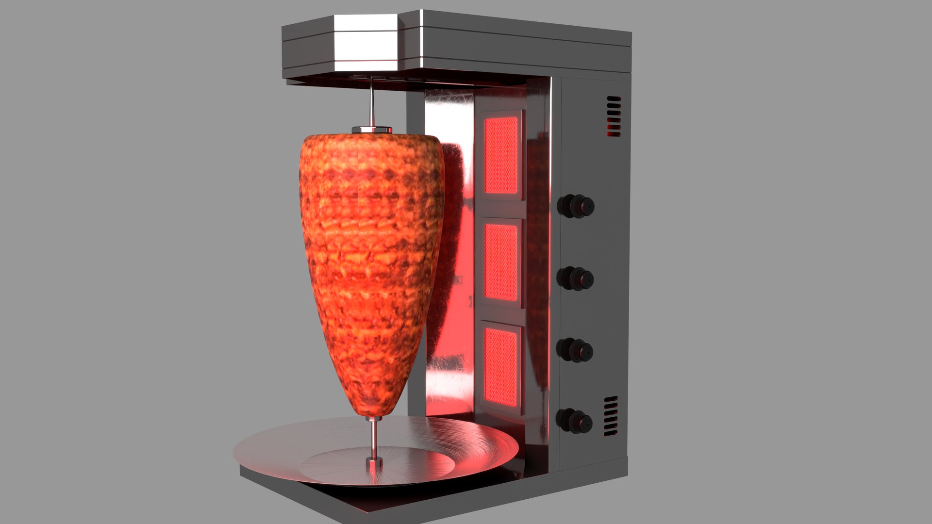 modelo 3d shawarma machine - TurboSquid 2016285
