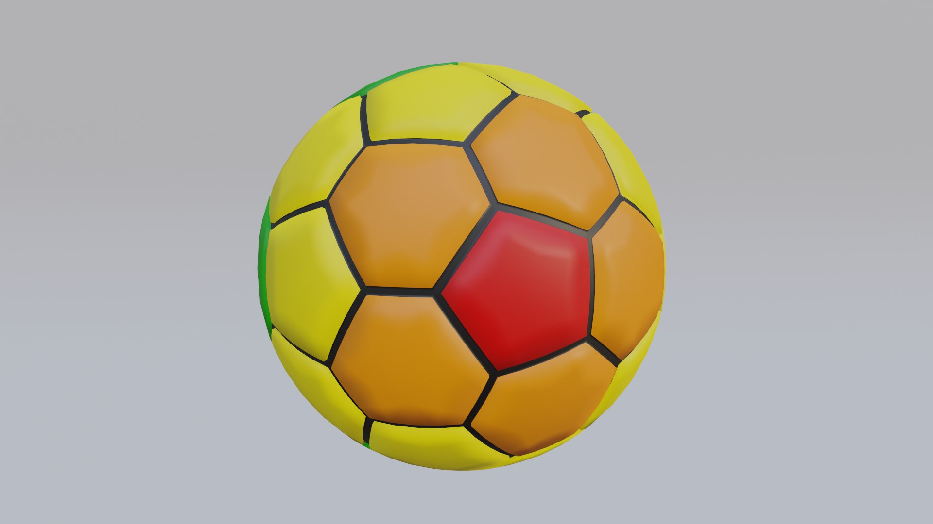 Rainbow Soccer Ball 3D Model - TurboSquid 2123266