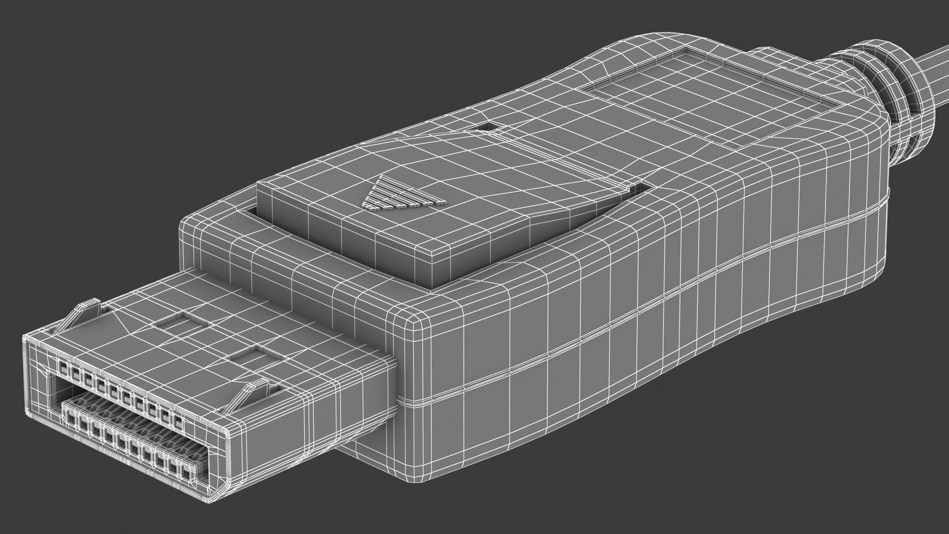 Displayport Display Model - TurboSquid 1639306