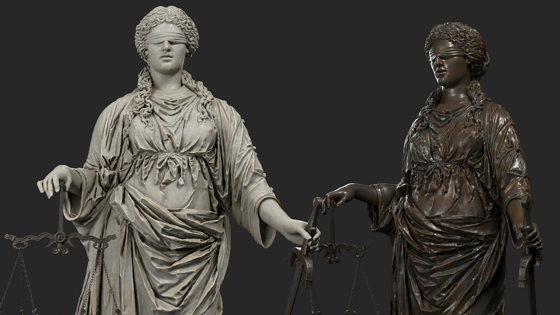 3D Lady Justice - TurboSquid 1915476