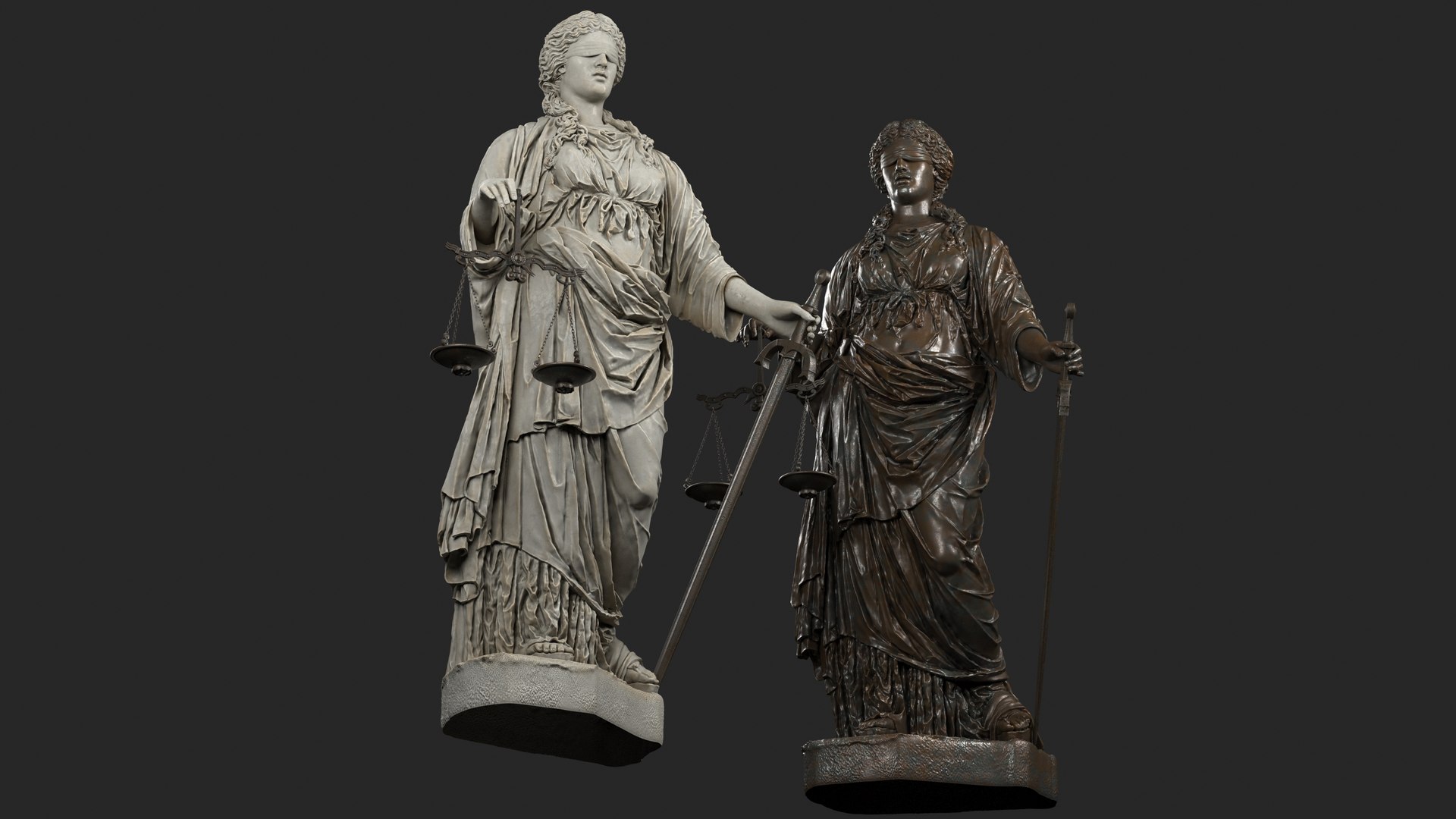 3D Lady Justice - TurboSquid 1915476
