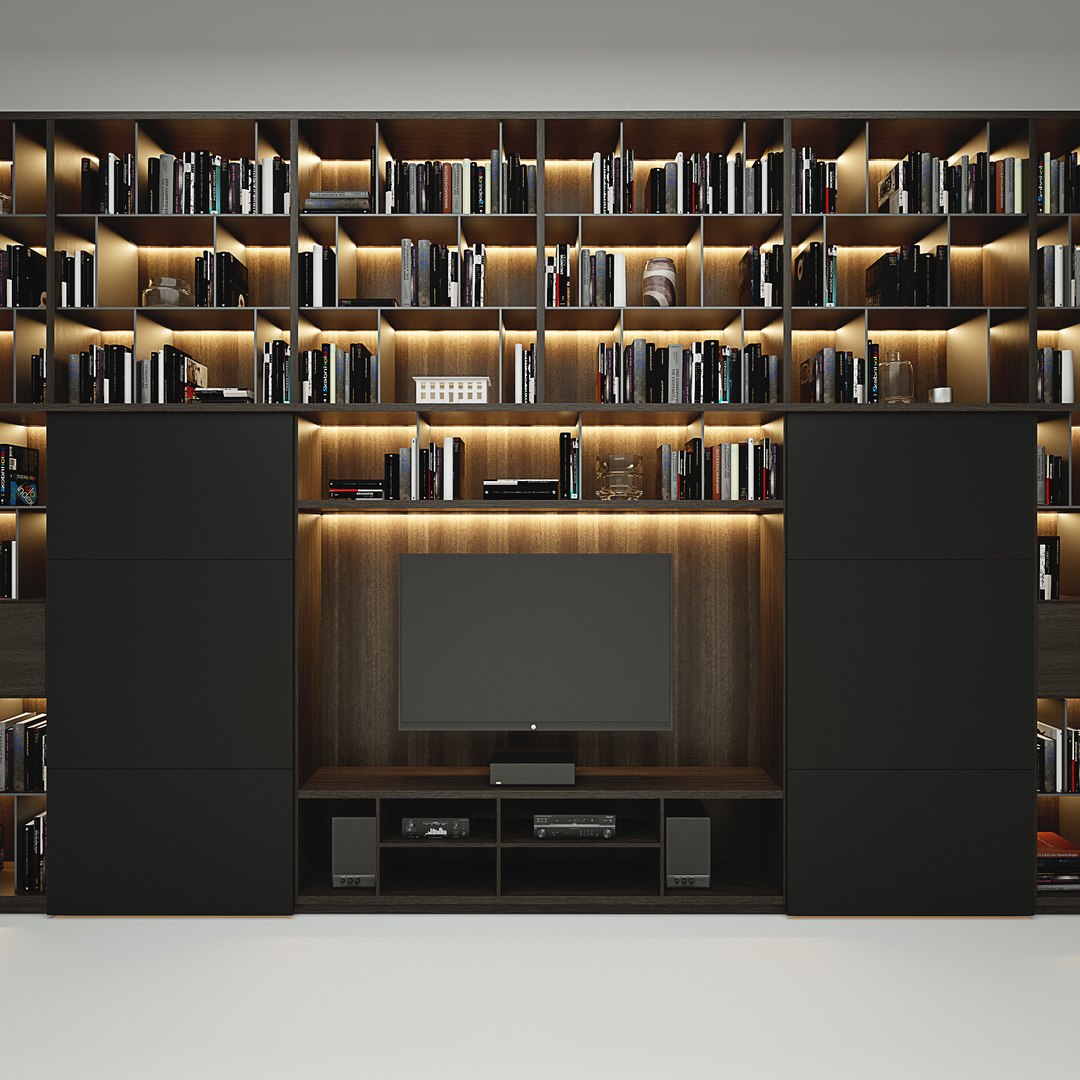 Poliform Systems Wall Model - TurboSquid 1159705