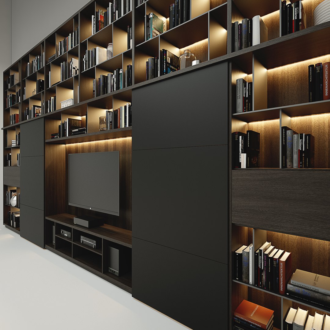 Poliform Systems Wall Model - TurboSquid 1159705