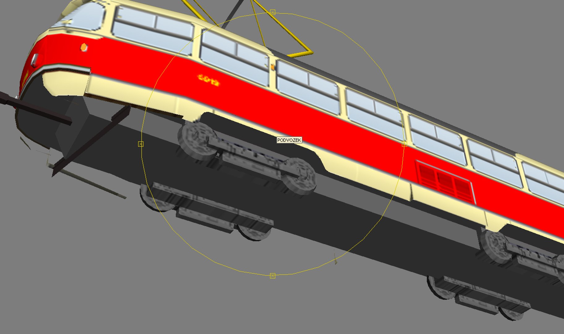Tatra T3 3d Model