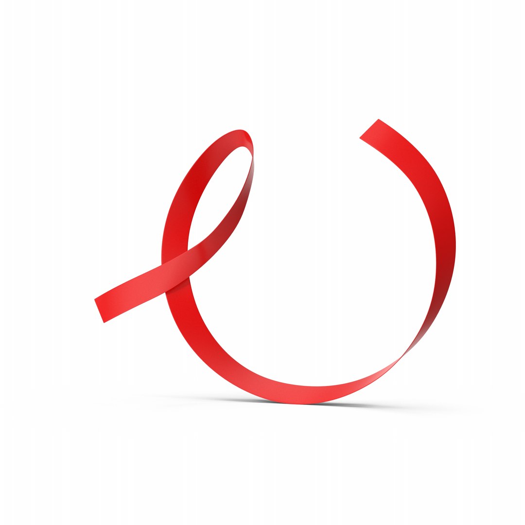 Red Ribbon 3D - TurboSquid 2210098