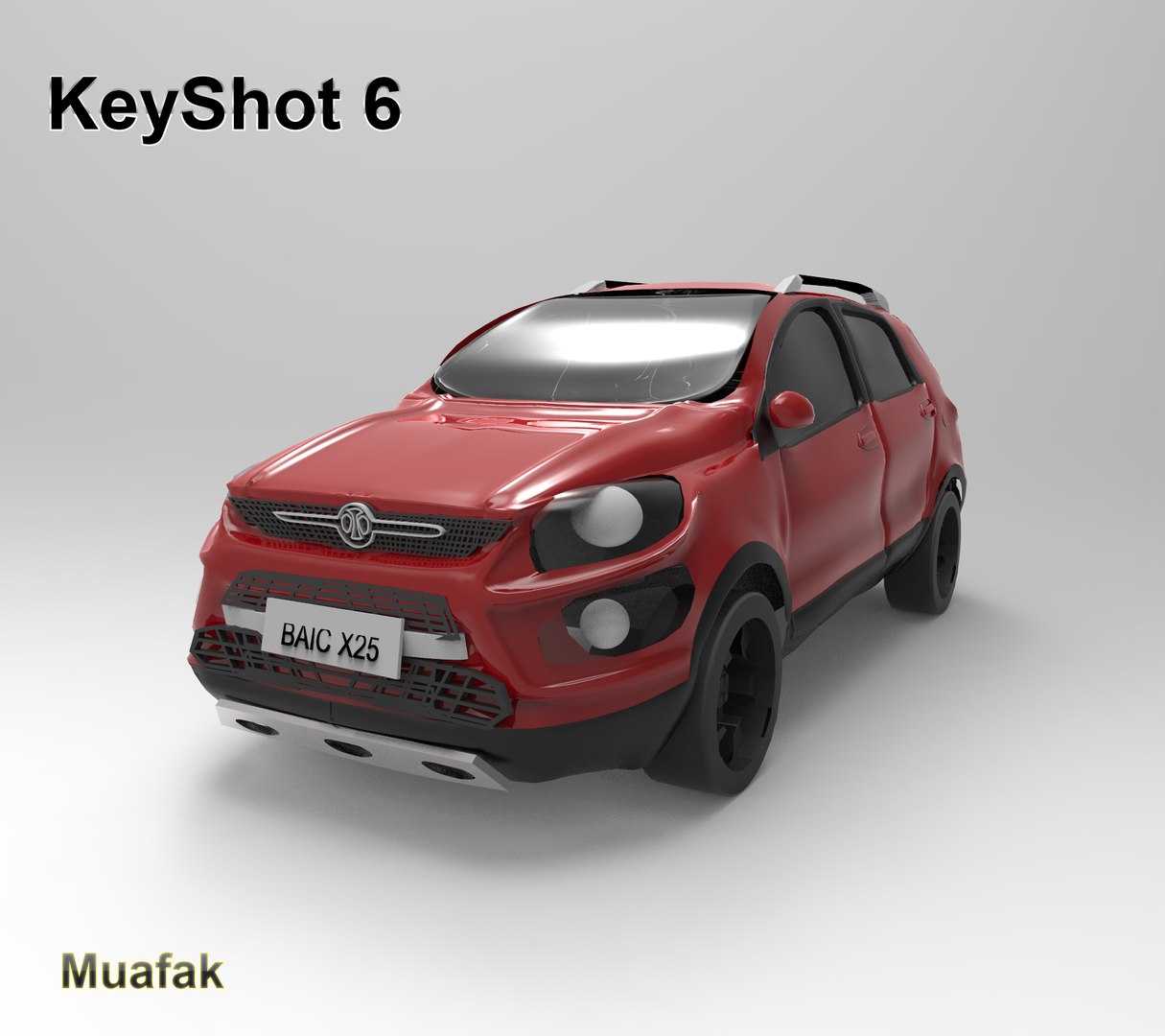 Baic X25 Model - TurboSquid 1235271