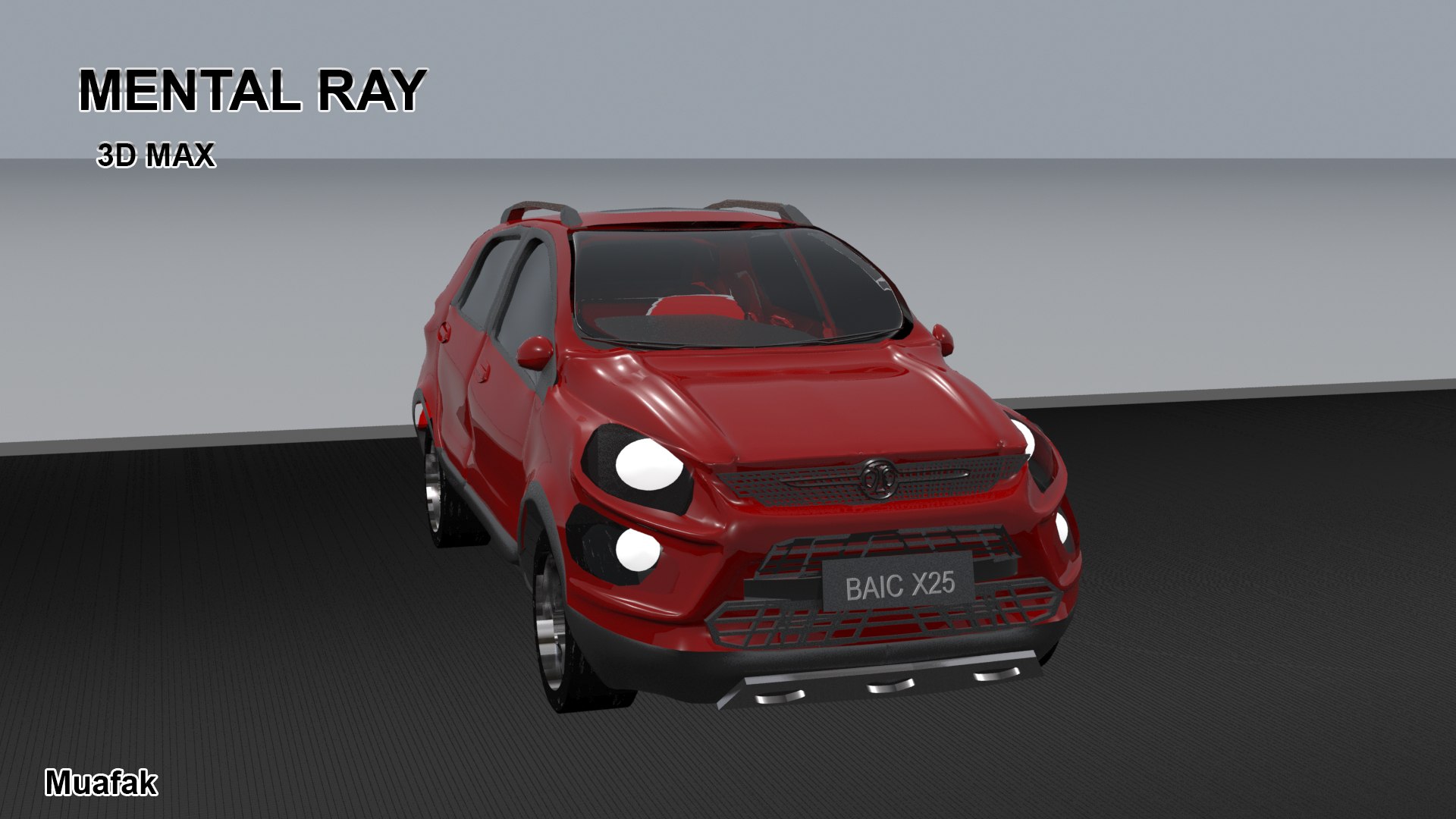 Baic X25 Model - TurboSquid 1235271