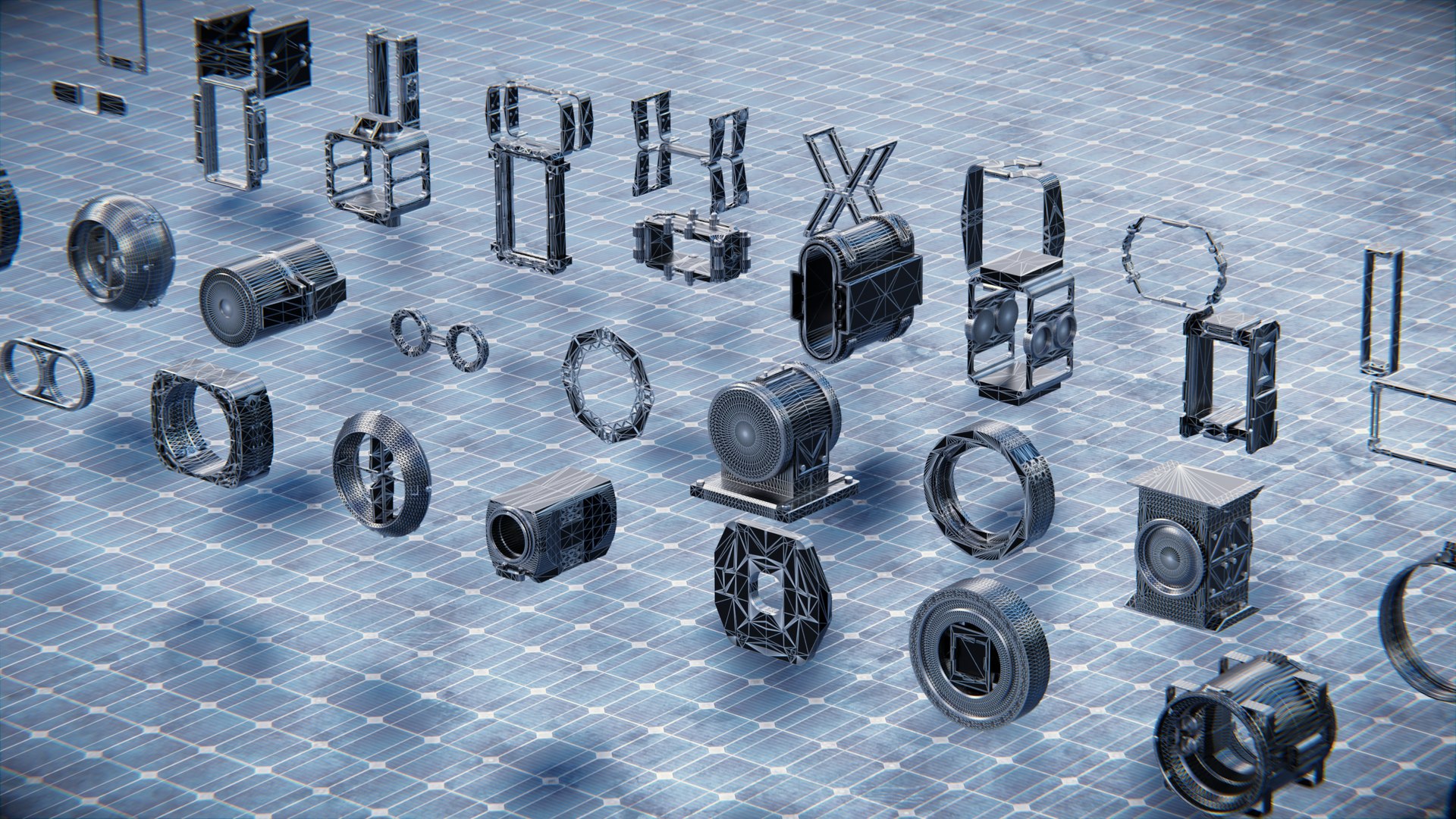 3D Various Kitbash 3D - TurboSquid 2015830