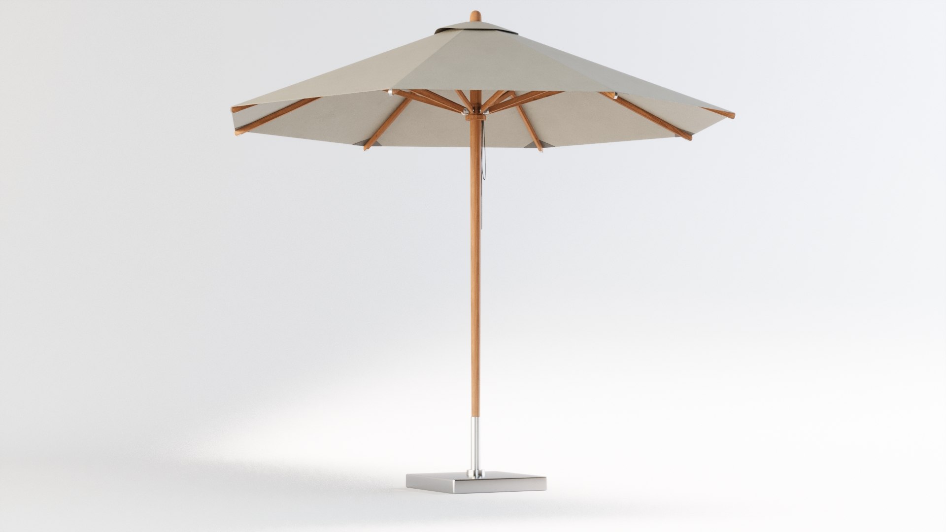 3D Patio Parasol Model - TurboSquid 2151367