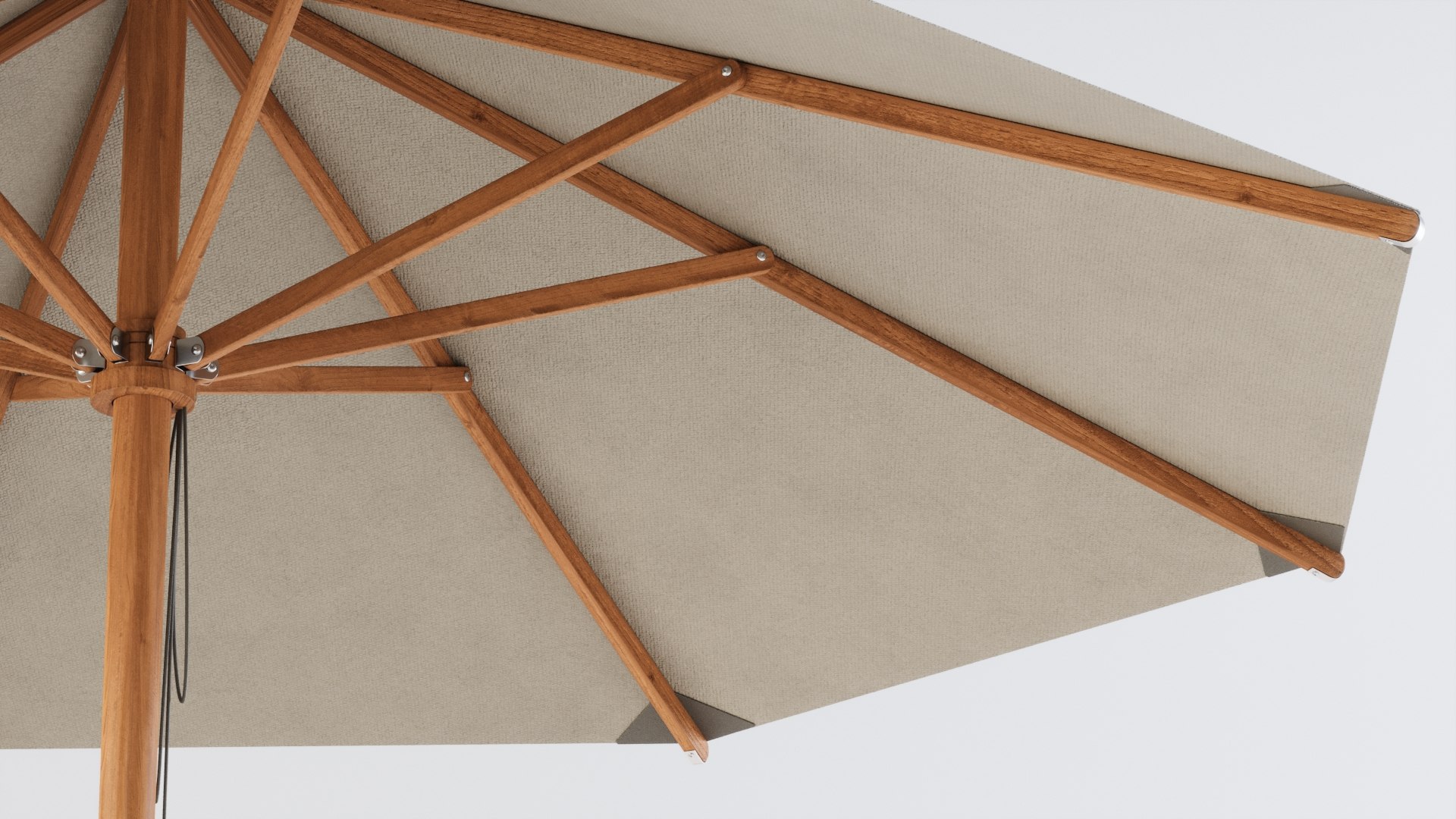 3D Patio Parasol Model - TurboSquid 2151367