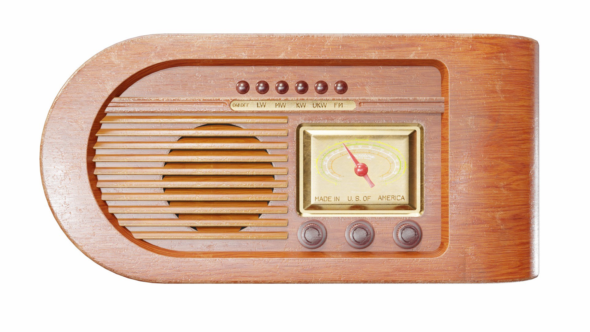 Radio 3D Model - TurboSquid 2119558