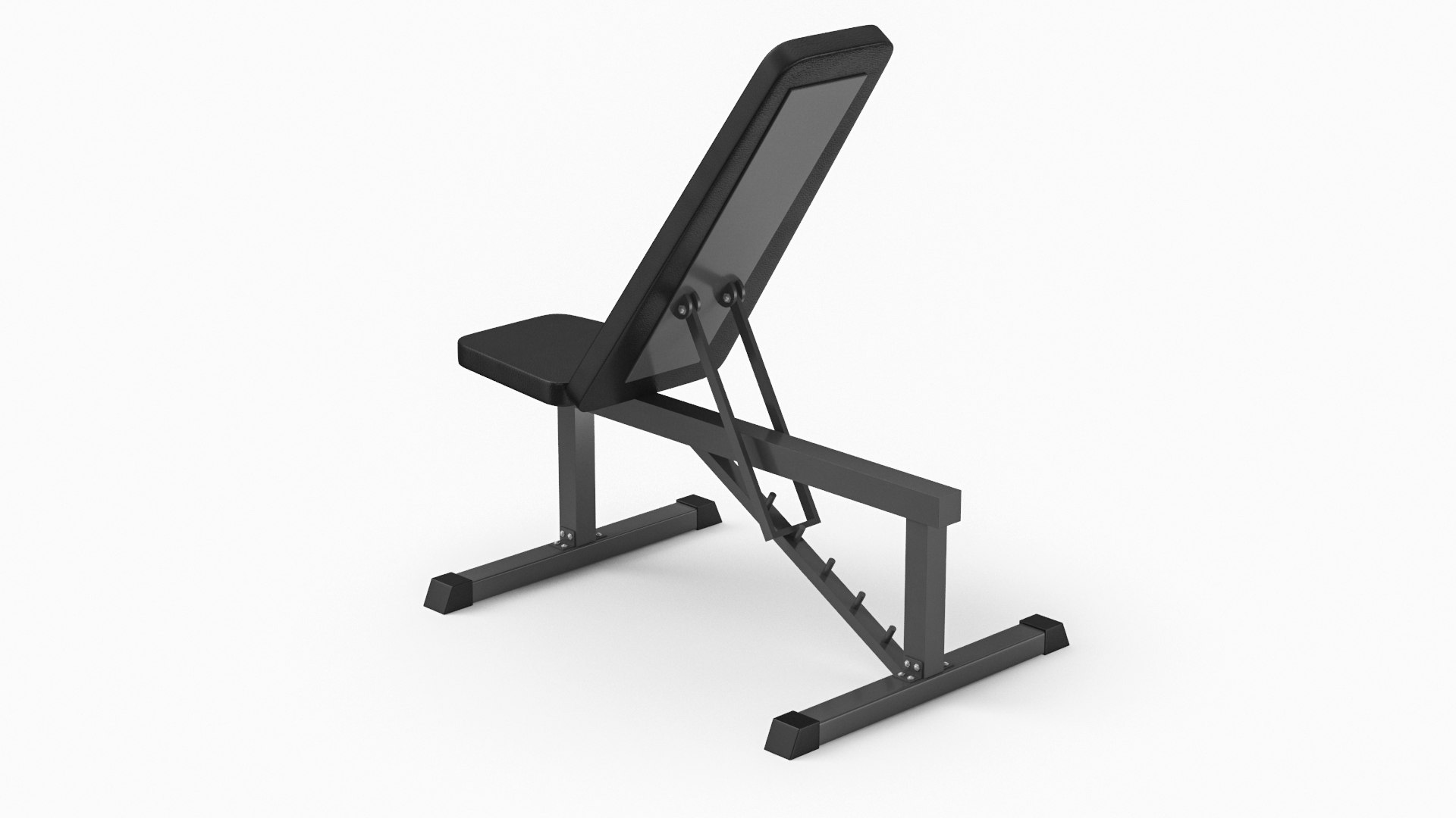 3D Gym Bench Press Model - TurboSquid 2092161