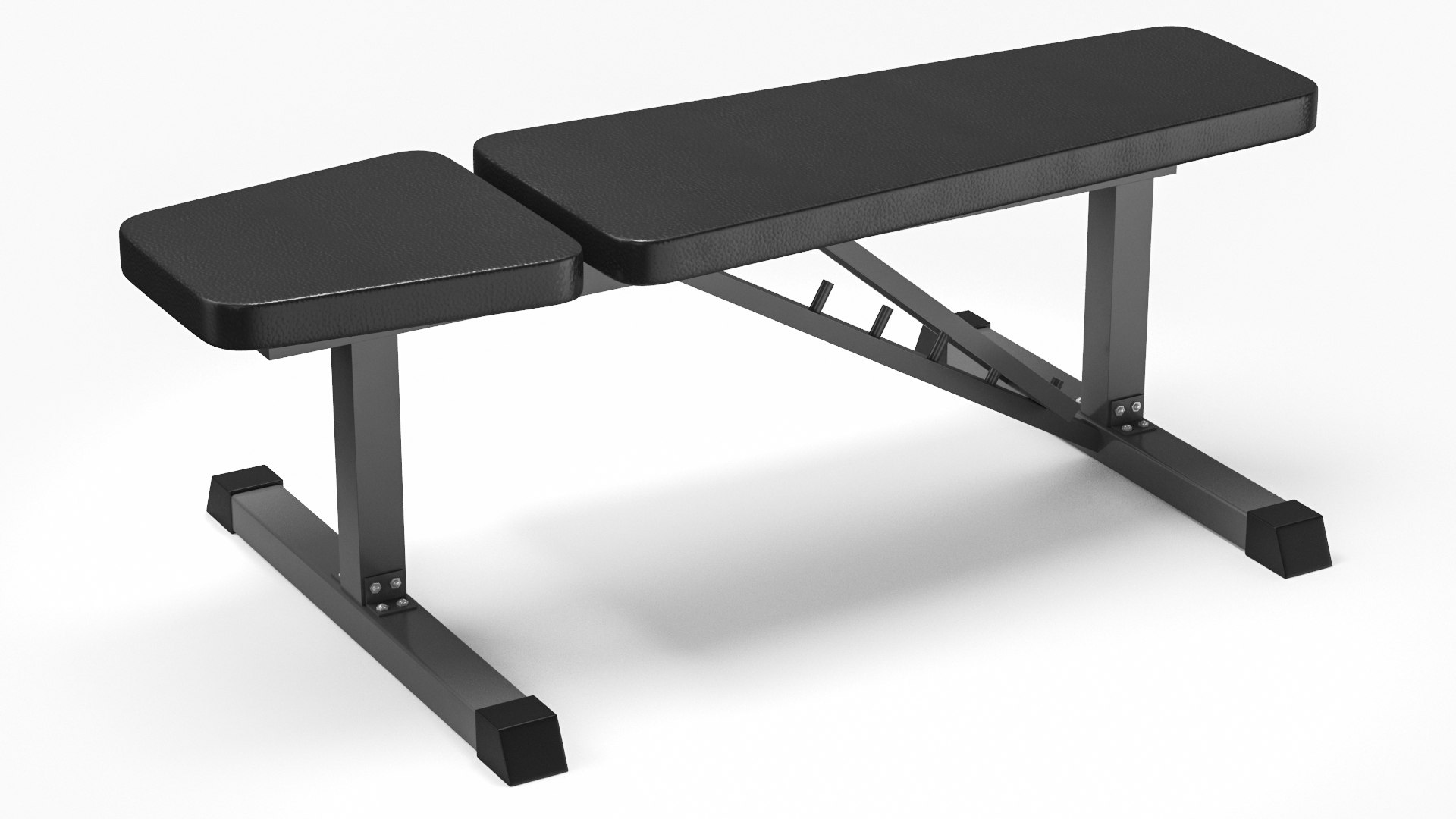 3D Gym Bench Press Model - TurboSquid 2092161