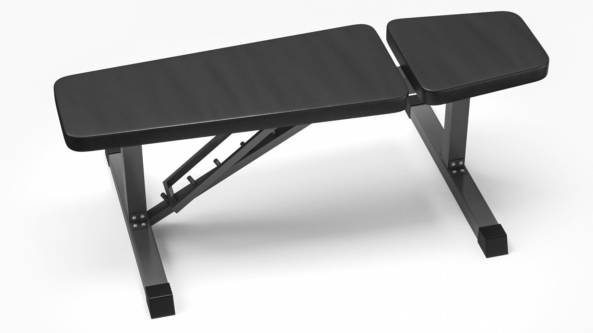 3D Gym Bench Press Model - TurboSquid 2092161