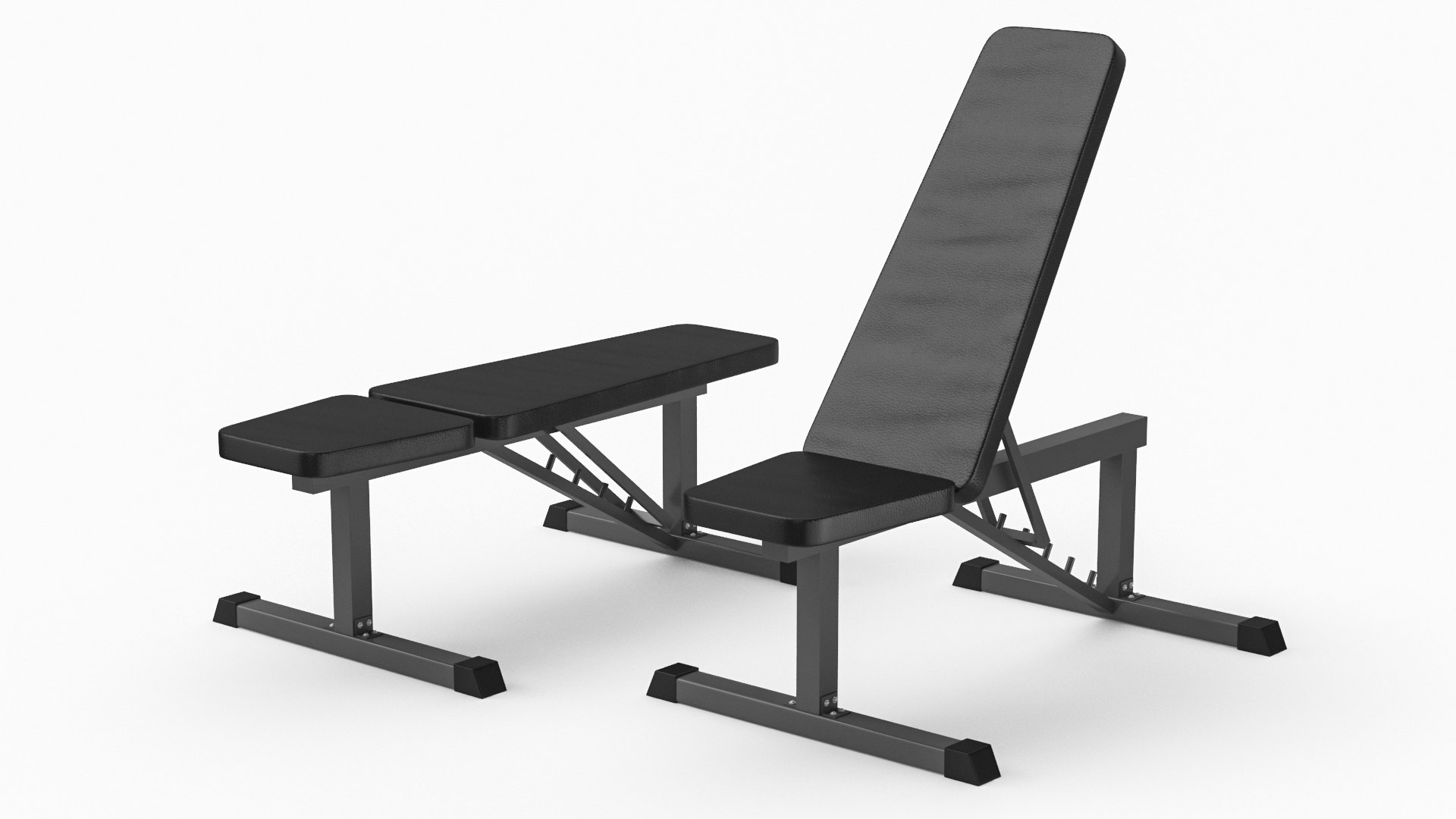 3D Gym Bench Press Model - TurboSquid 2092161