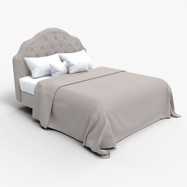 modelo 3d Cama matrimonial - TurboSquid 1962435