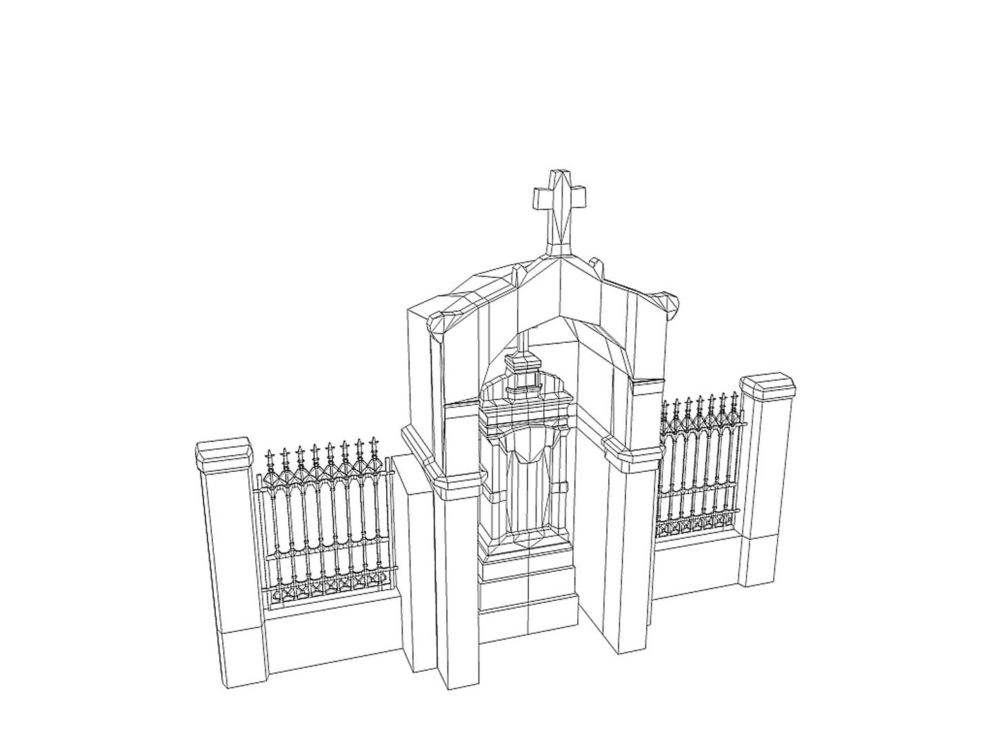 3d Model Small Chapel
