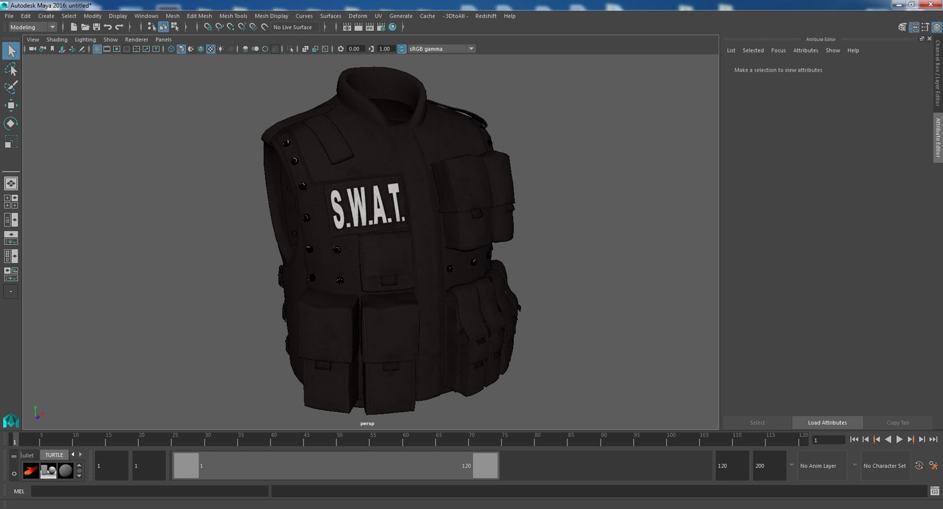 3D SWAT Tactical Vest model - TurboSquid 2131590