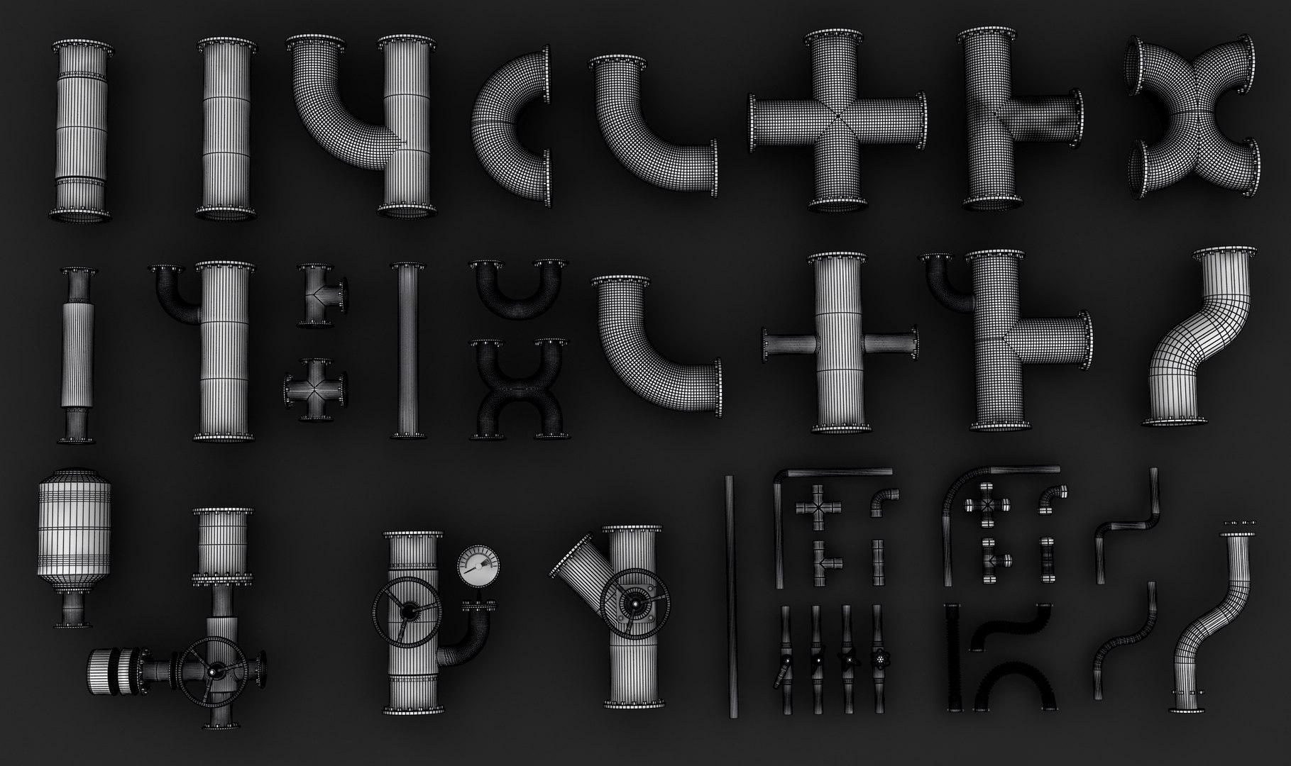 3D Pipeline - TurboSquid 1357591