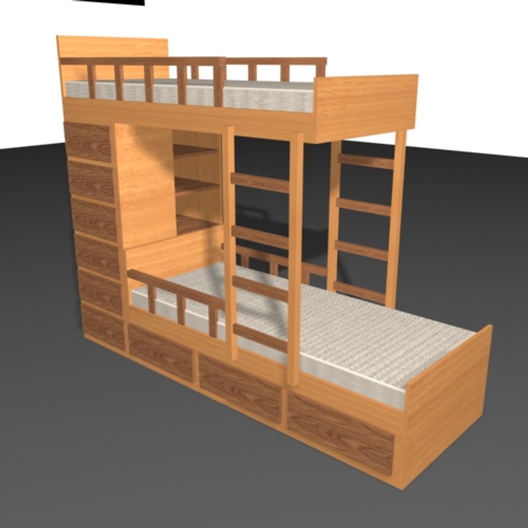 Free 3D Bed - TurboSquid 265946