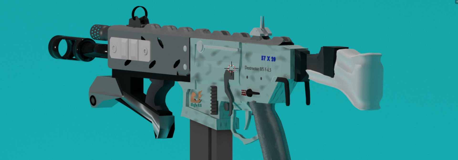 3D Gun Fps - TurboSquid 1401293