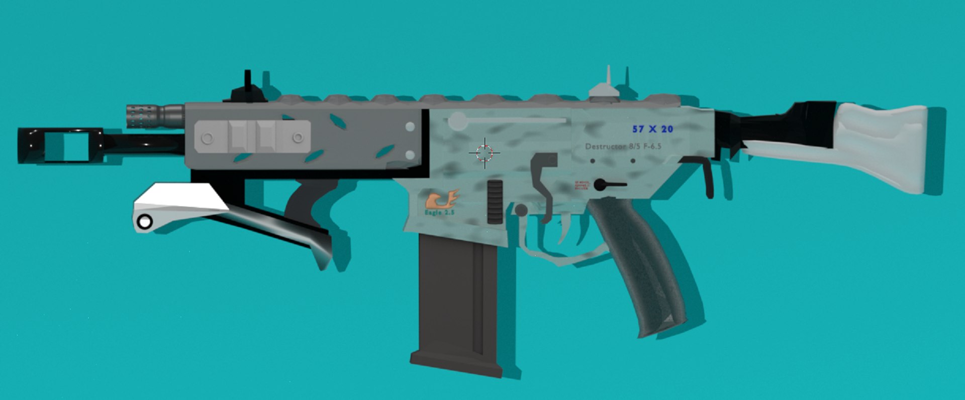 3D Gun Fps - TurboSquid 1401293