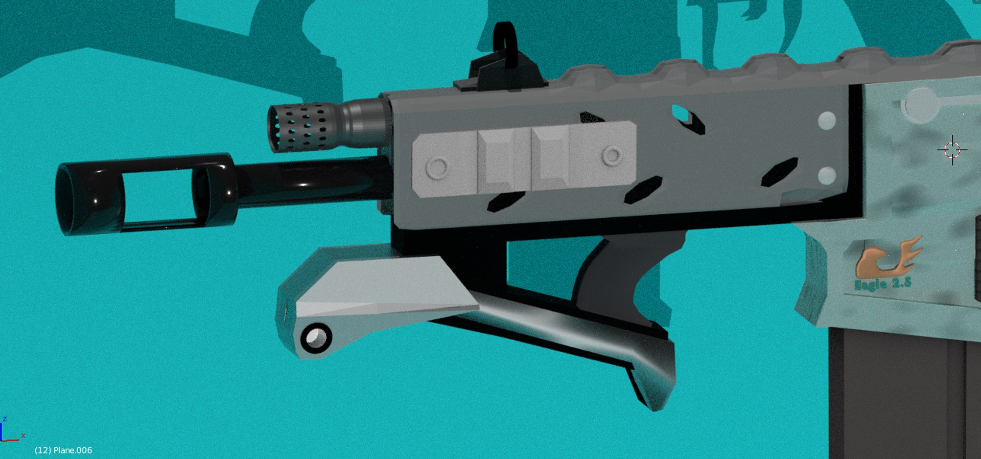 3D Gun Fps - TurboSquid 1401293