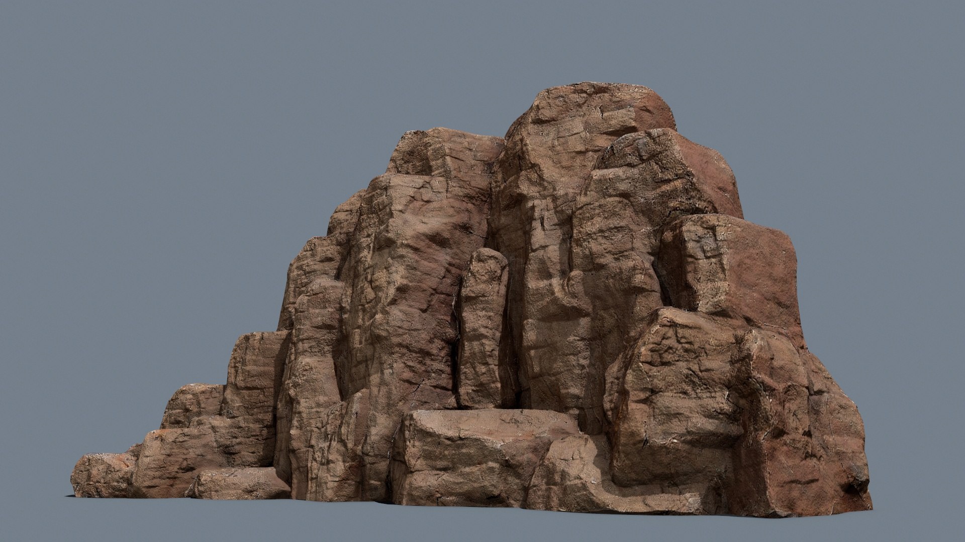 3D Desert Rocks Model - TurboSquid 2190447
