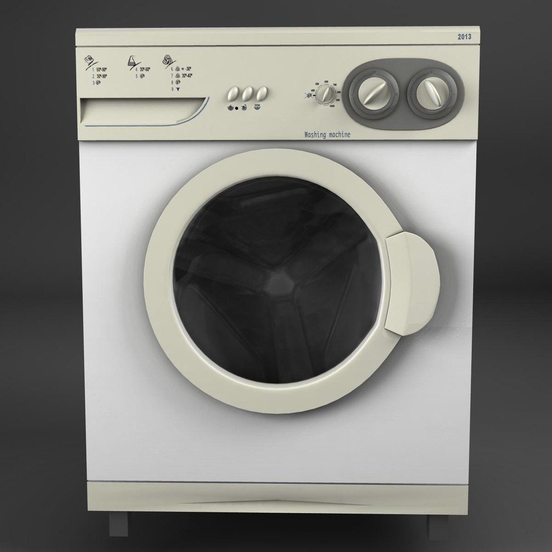 Washer 3d Model