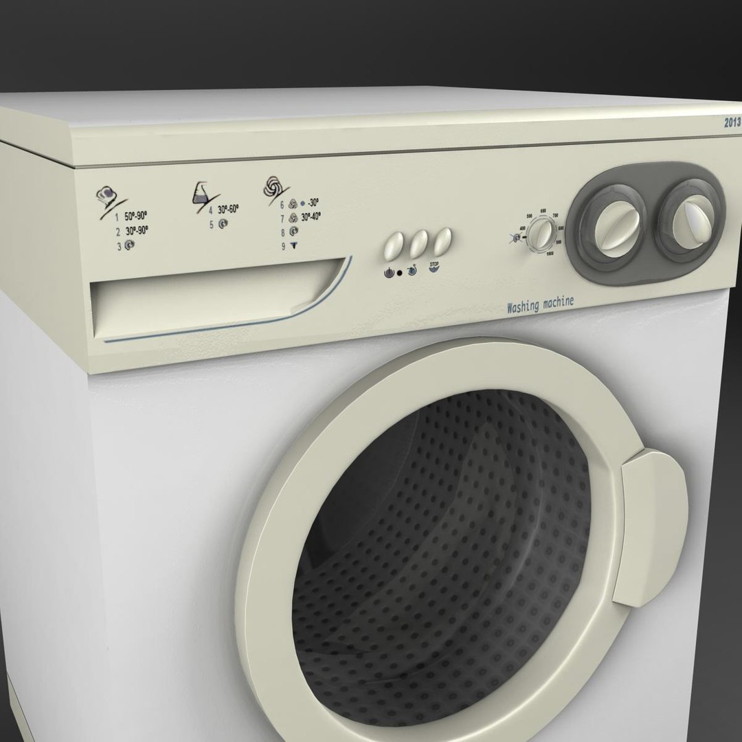 Washer 3d Model
