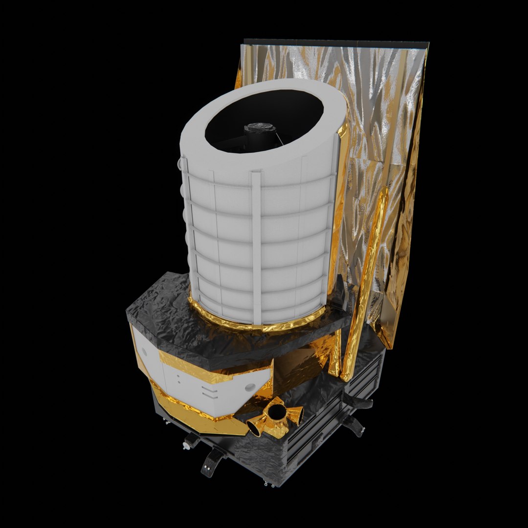 Space Telescope Euclid 3D - TurboSquid 2275719