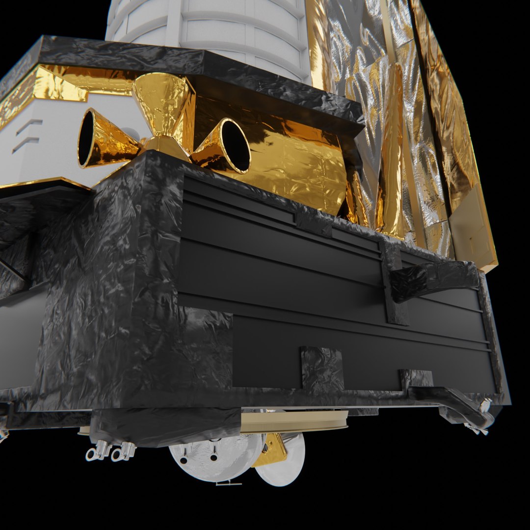 Space Telescope Euclid 3D - TurboSquid 2275719