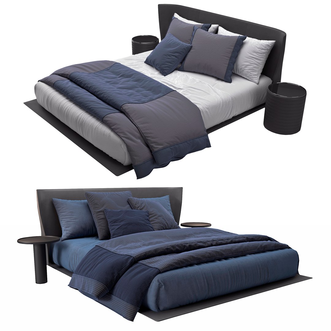 Bed Alys BB Italia 3D Model - TurboSquid 2080021