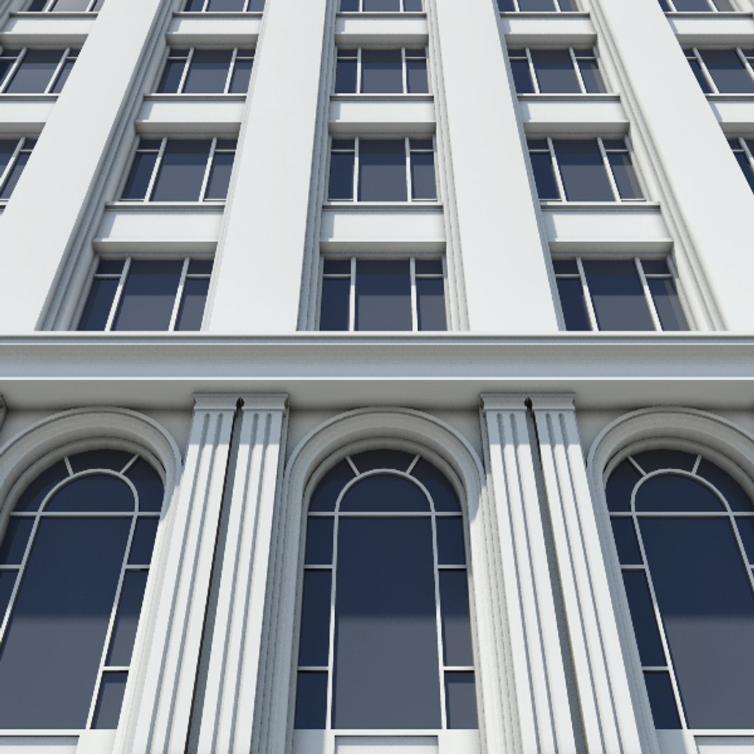 city building 3d max