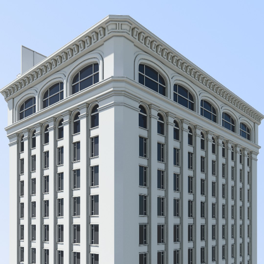 city building 3d max