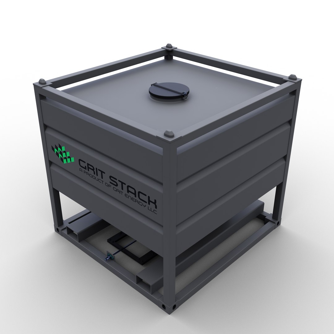 3D Model SandBox Grit Stack 8FT - TurboSquid 1768776