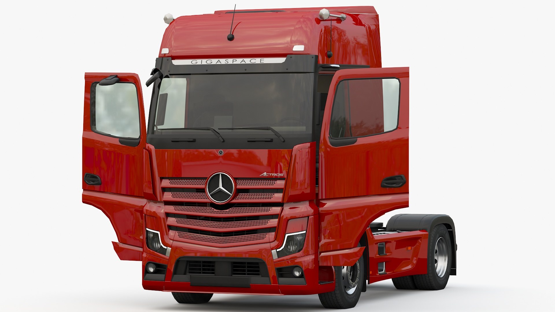 Mercedes-Benz Actros 2021 3D Model - TurboSquid 1865311