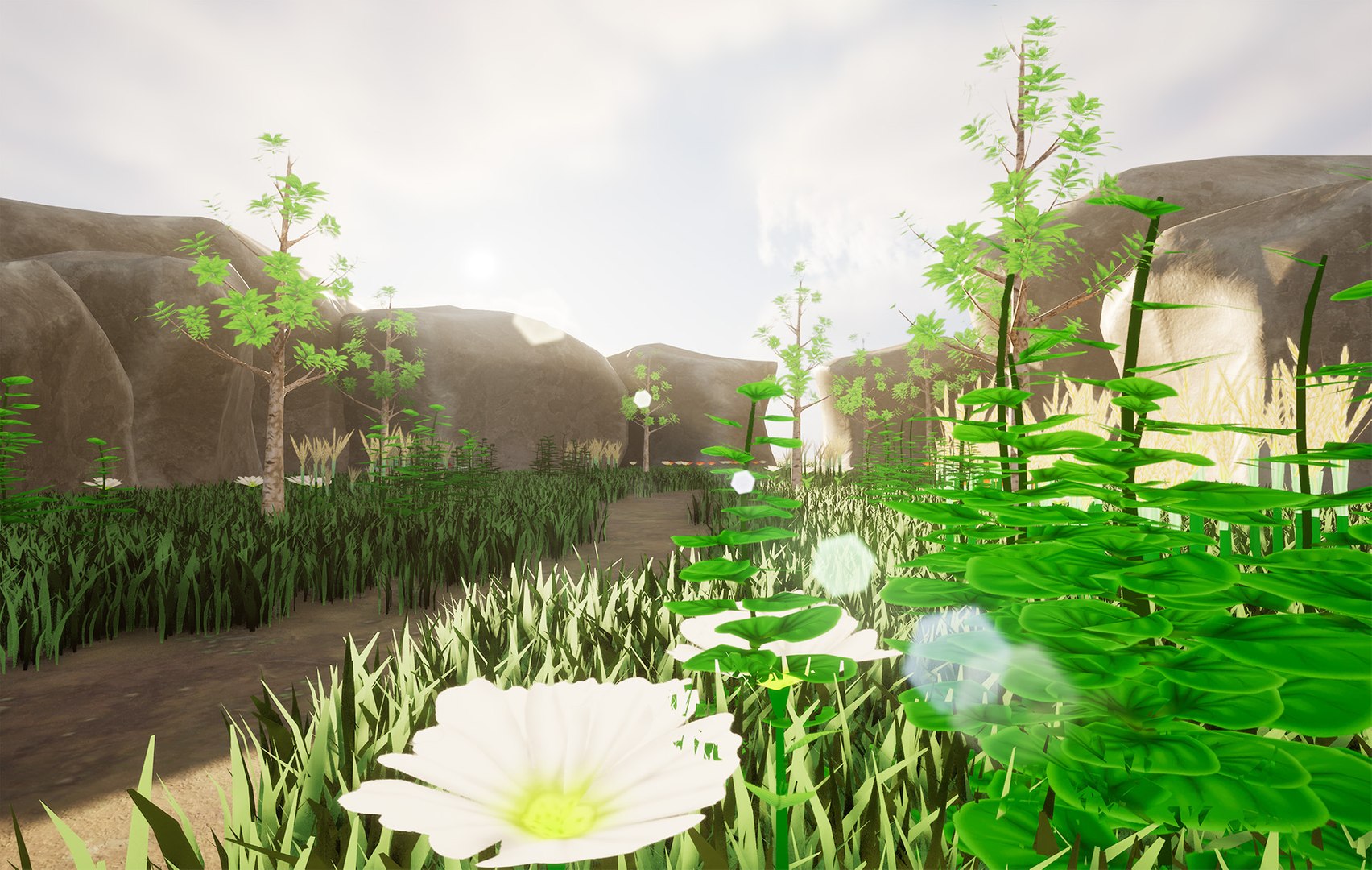 Free Cartoonish Low Poly Game Environment Scenes 3D - TurboSquid 2143975