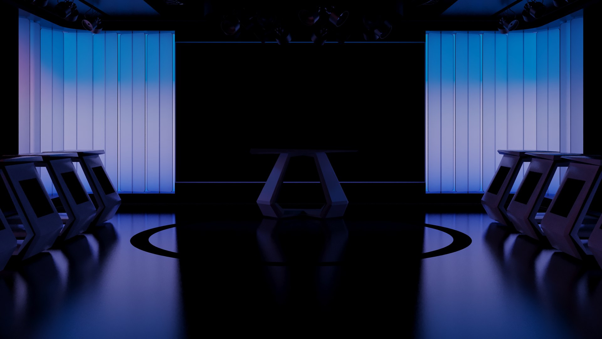 3D Virtual Game Show Set Design VR AR Low-poly - TurboSquid 2101145