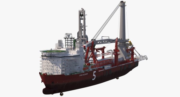 Heavylift vessel 3D model - TurboSquid 1194965
