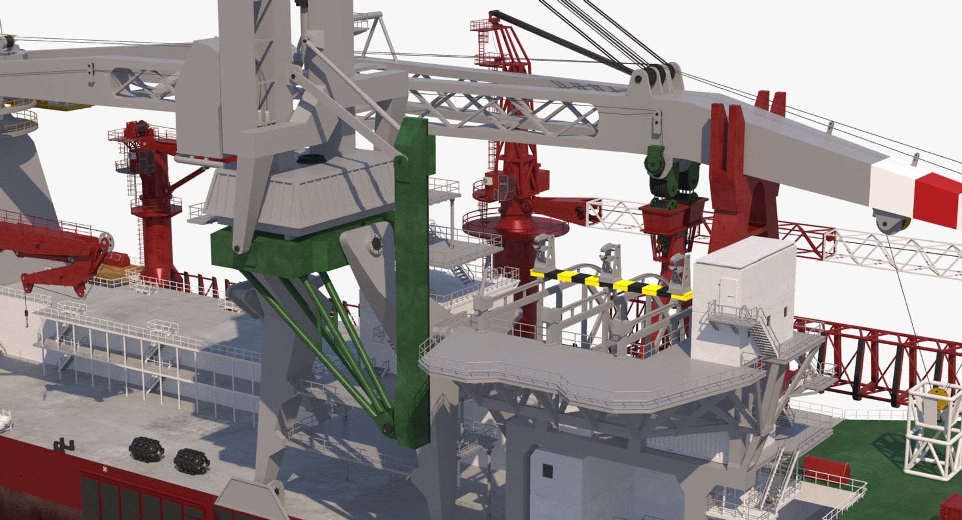 Heavylift Vessel 3D Model - TurboSquid 1194965