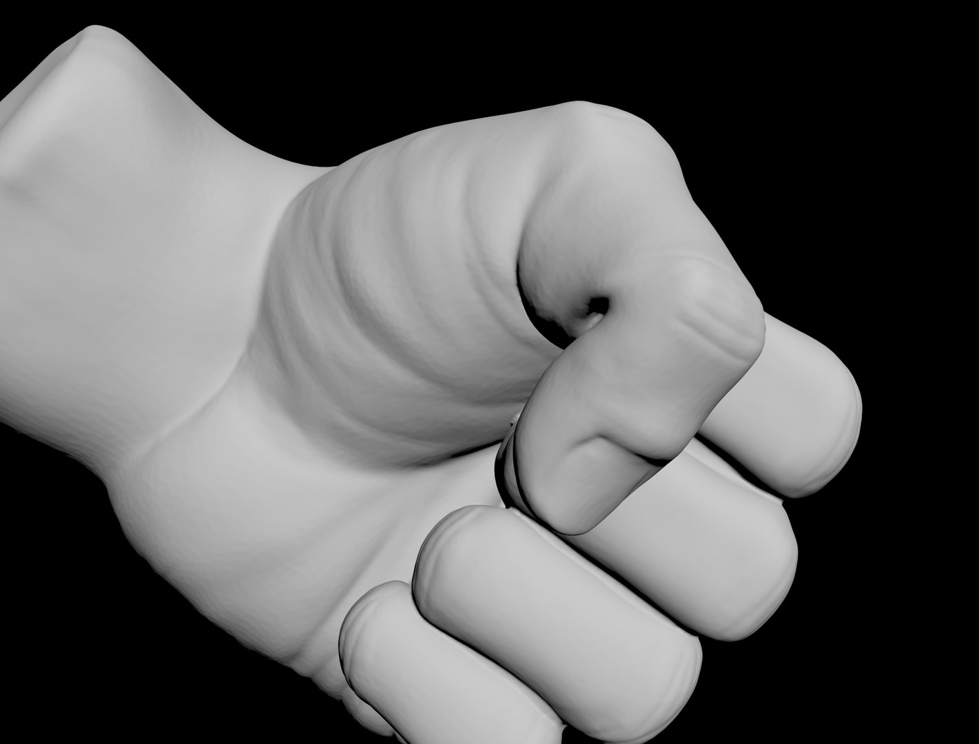 Hand Fist 3d Model 3D - TurboSquid 1722584