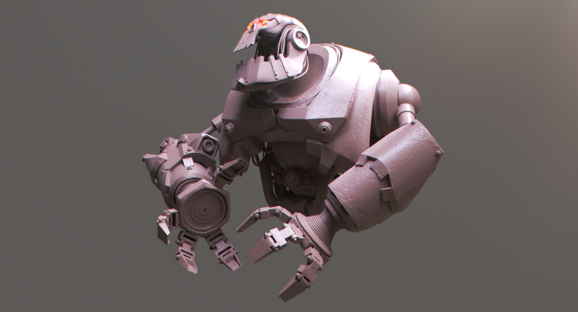 Big robot torso 3D model - TurboSquid 1214054