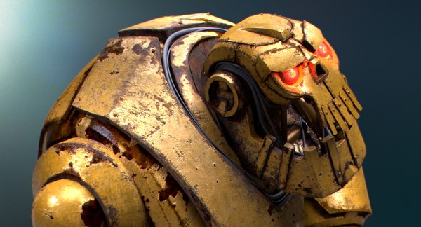Big robot torso 3D model - TurboSquid 1214054