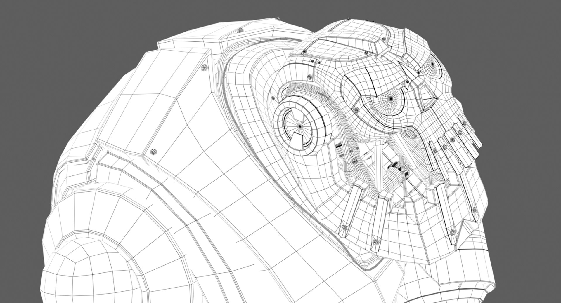 Big robot torso 3D model - TurboSquid 1214054